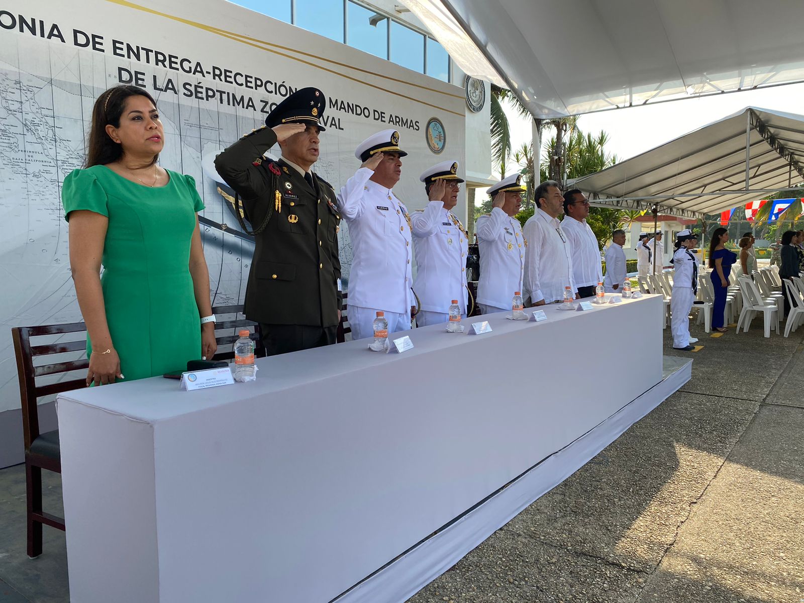 Marina a través de la Armada de México realiza Ceremonia de Cambio de ...